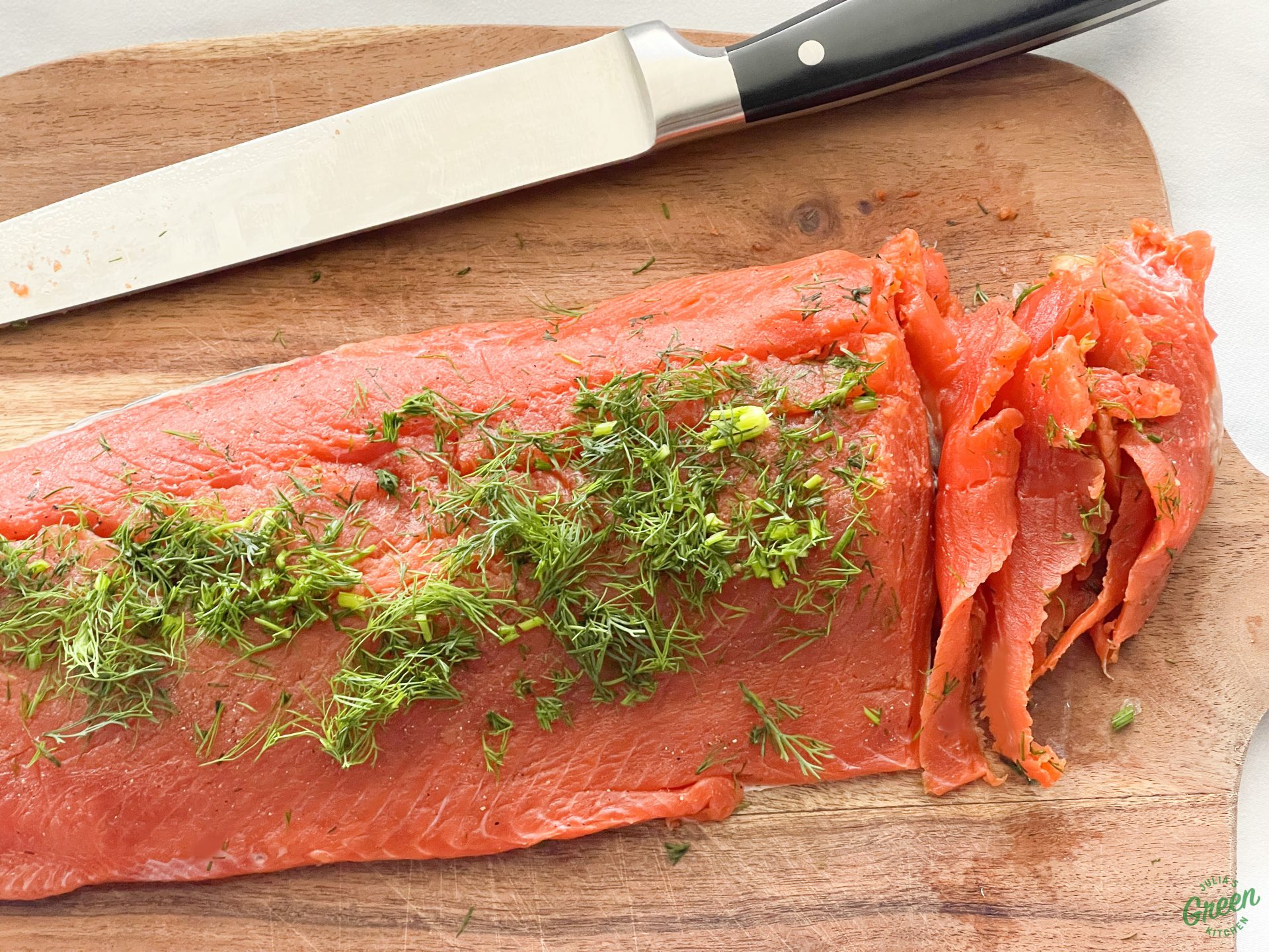 SALMON LOX - Julia's Green Kitchen